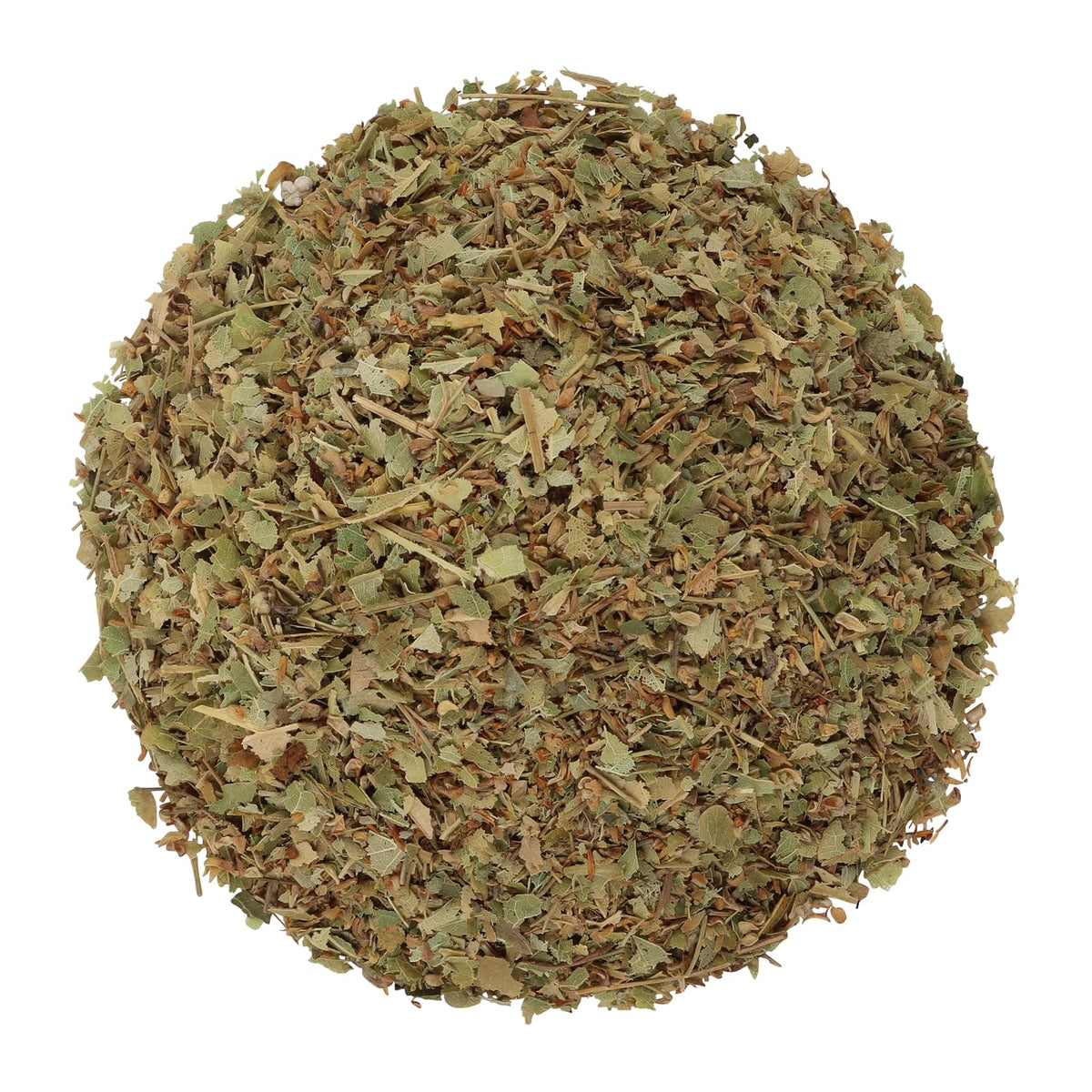 cut and sifted linden flower tea