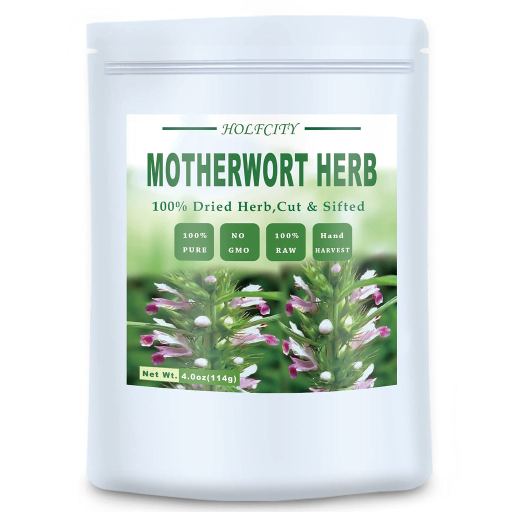 cut and sifted motherwort herbal tea