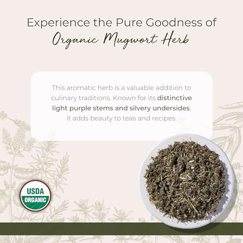 cut and sifted mugwort for relaxation