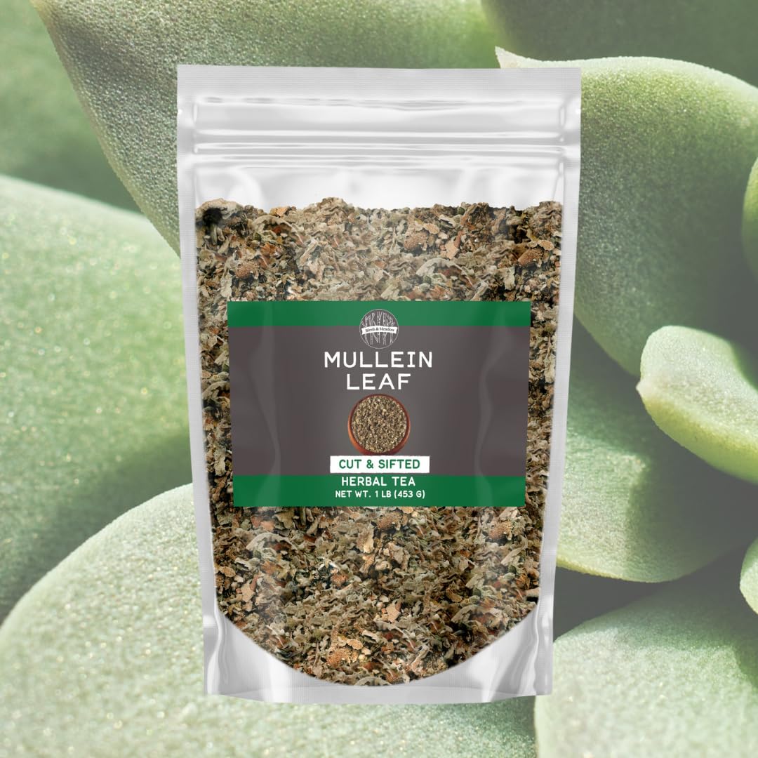 cut and sifted mullein tea benefits