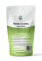 cut and sifted neem leaves tea