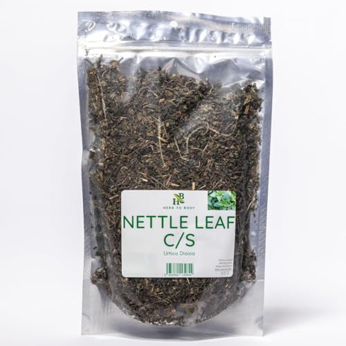 Cut and sifted nettle for smoothies