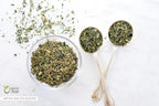 cut and sifted nettle leaves