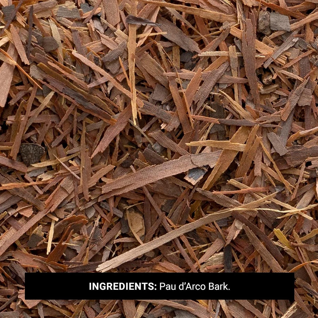 Cut and sifted Pau d'Arco bark