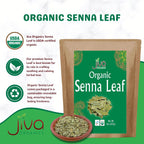 cut and sifted senna leaf tea