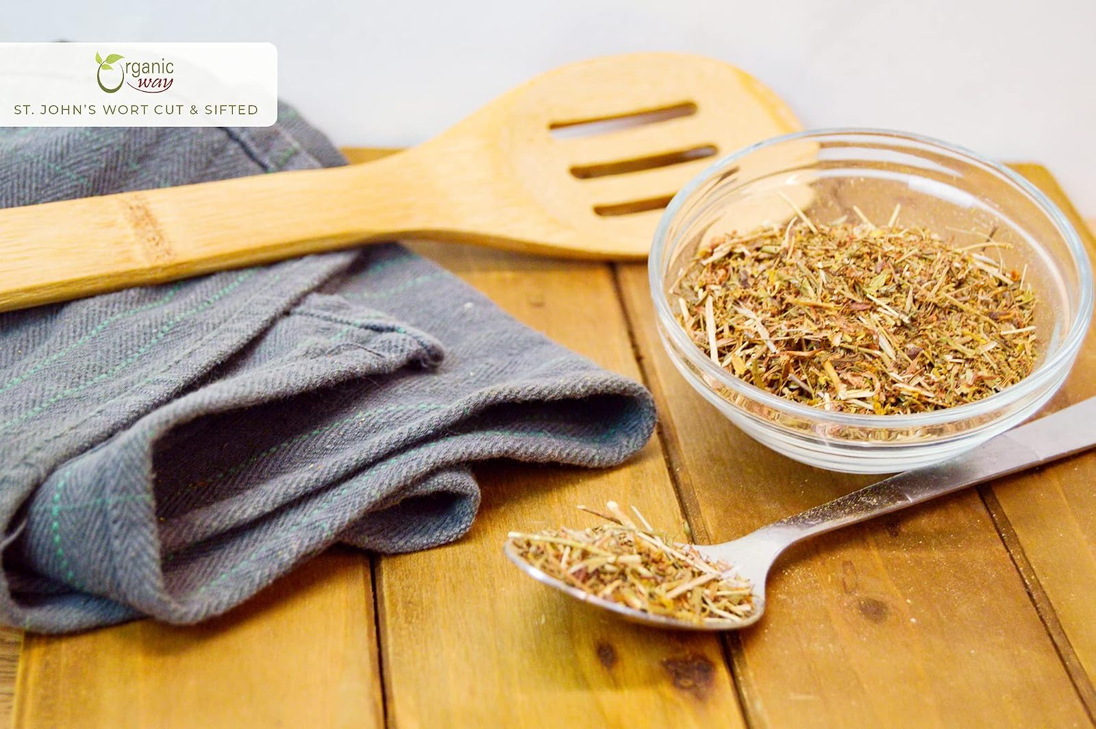 Cut and sifted St. John's Wort