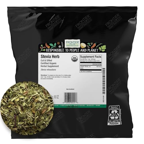 cut and sifted stevia bulk bag