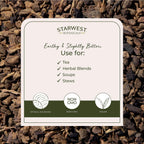 cut and sifted yellowdock root