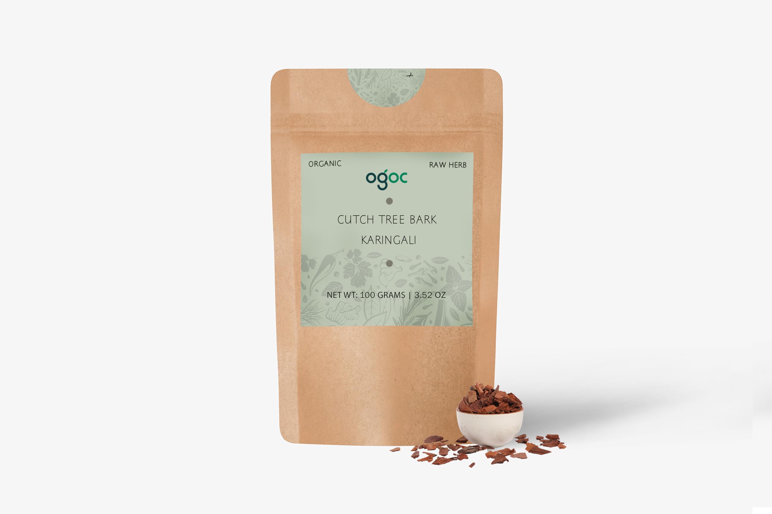 Cutch tree bark herbal supplement