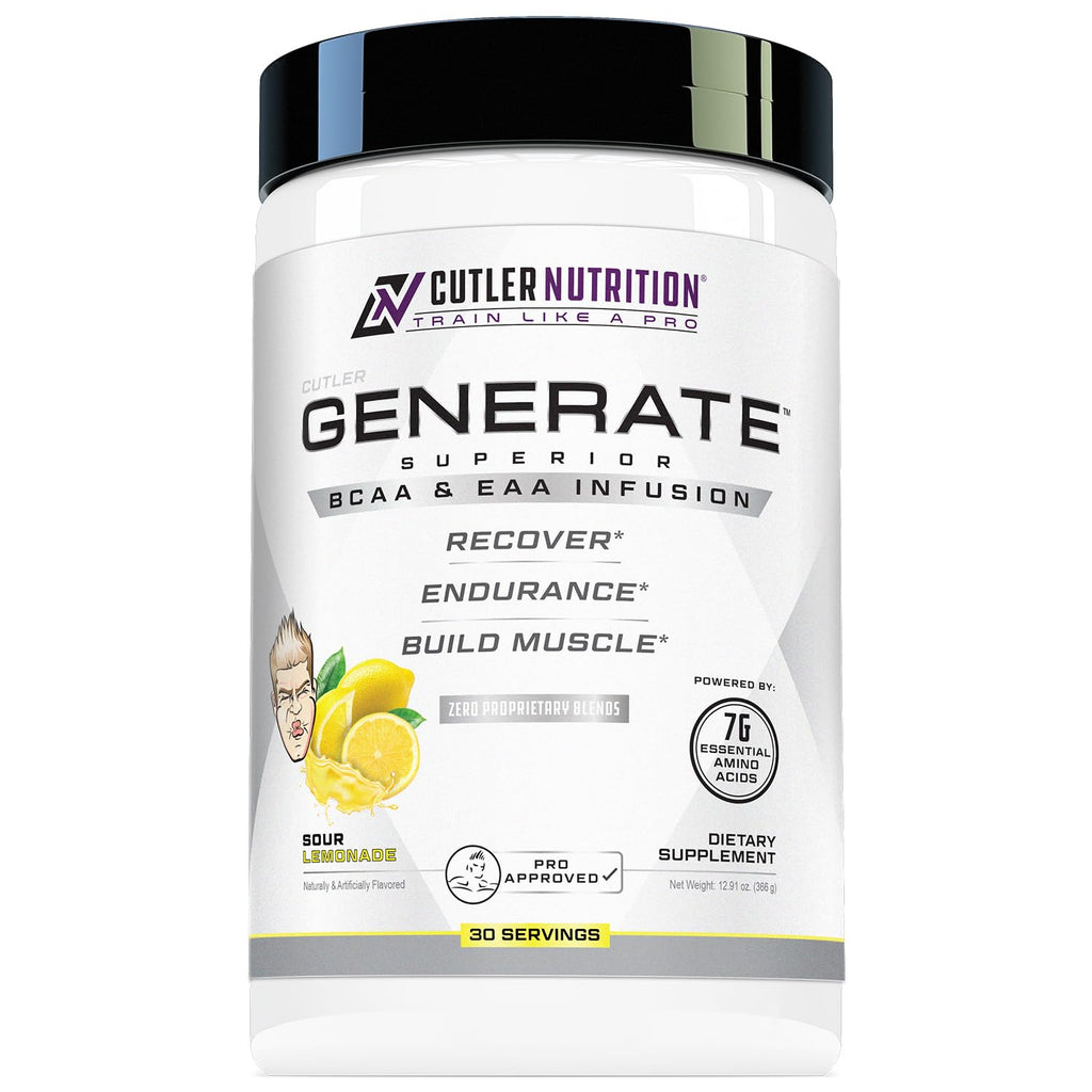 Cutler Nutrition BCAA sour lemonade