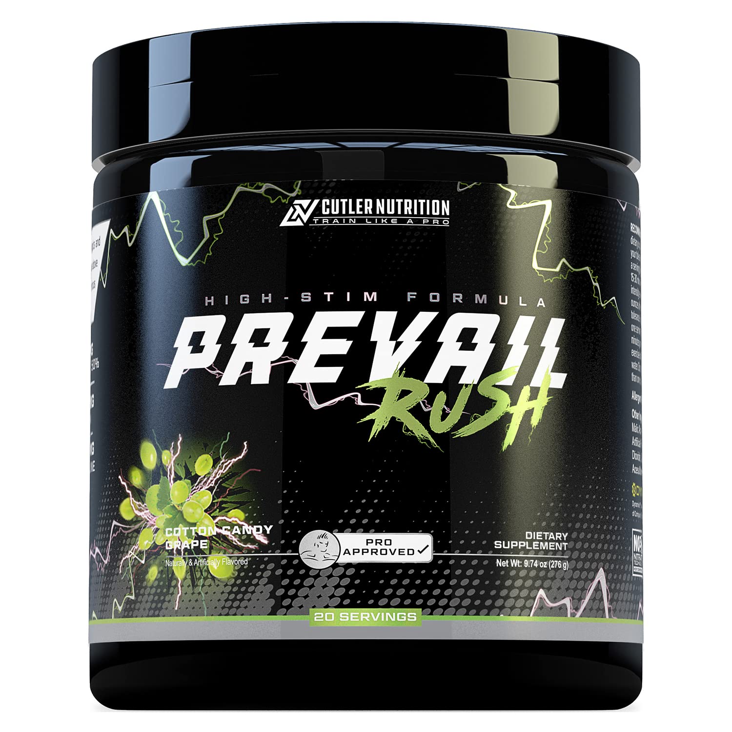 Cutler Nutrition pre-workout energy boost