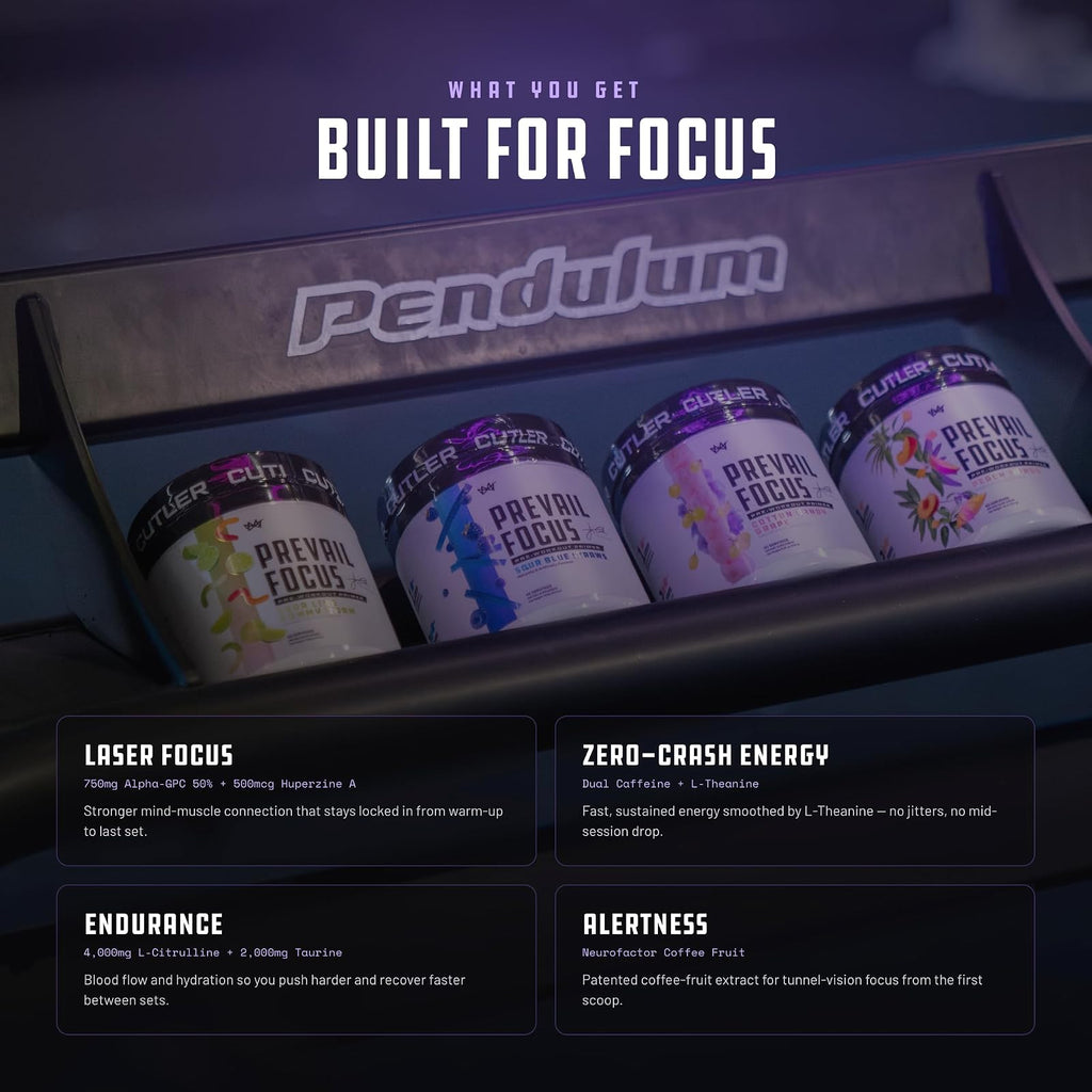 Cutler Nutrition pre-workout for intense workouts
