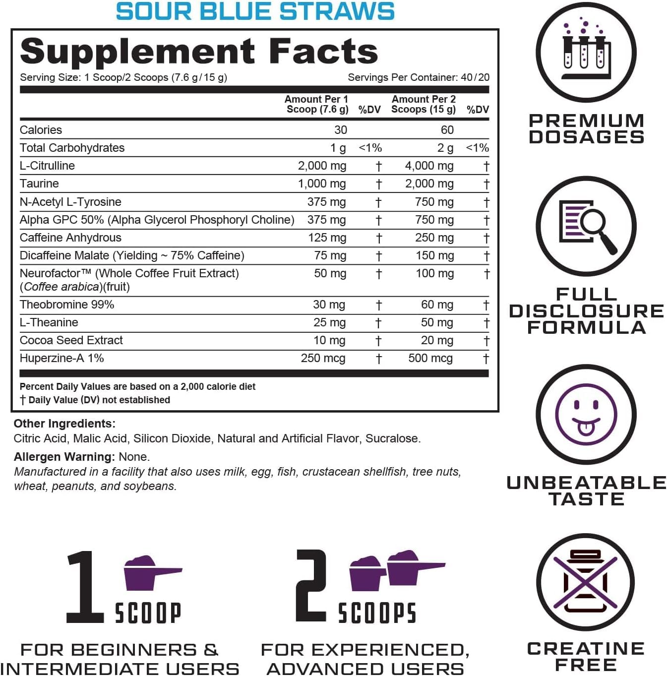 Cutler Nutrition pre-workout for intense workouts