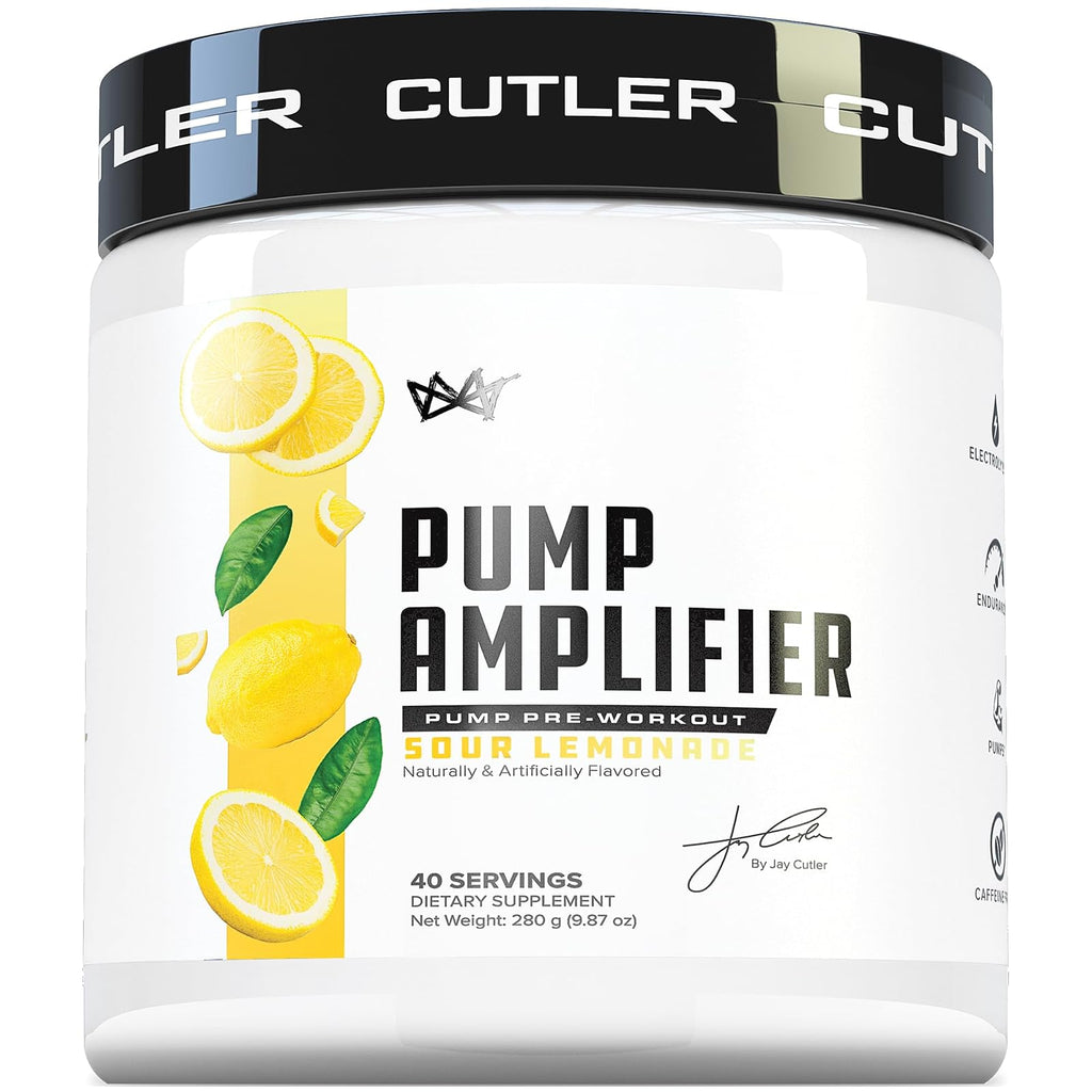 Cutler Nutrition pre-workout sour lemonade