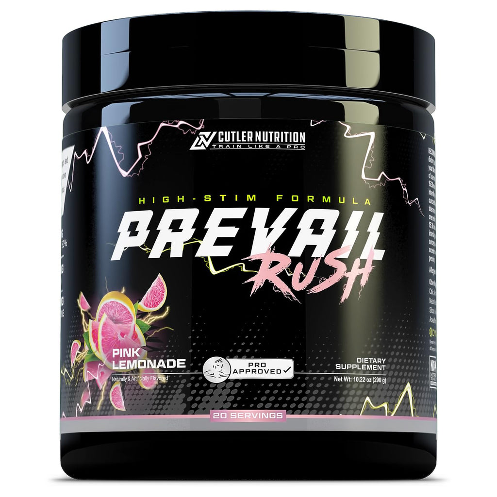 Cutler Nutrition Prevail Rush energy boost