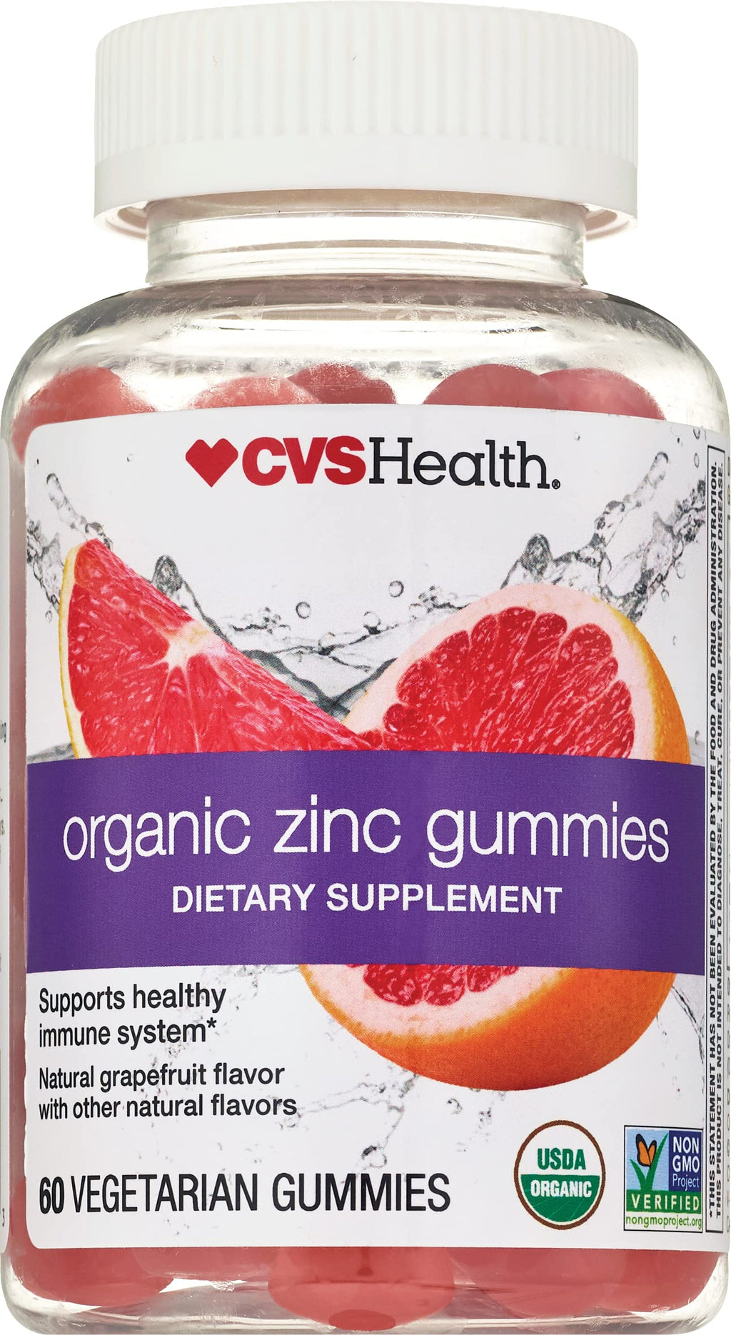 CVS Health zinc gummies for immunity