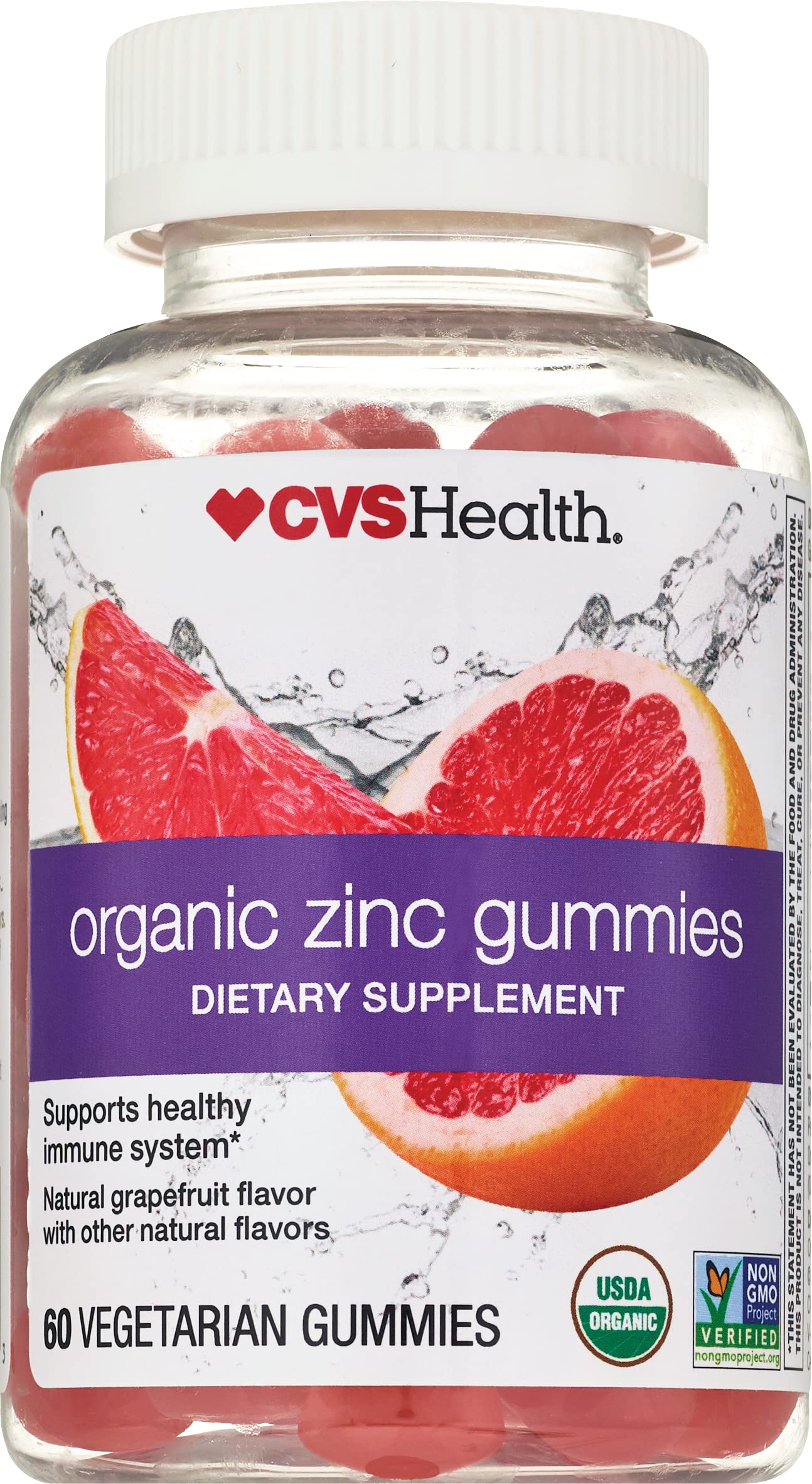 CVS Health zinc gummies for immunity