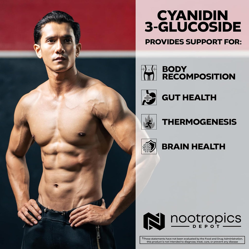 Cyanidin 3-Glucoside for cognitive support