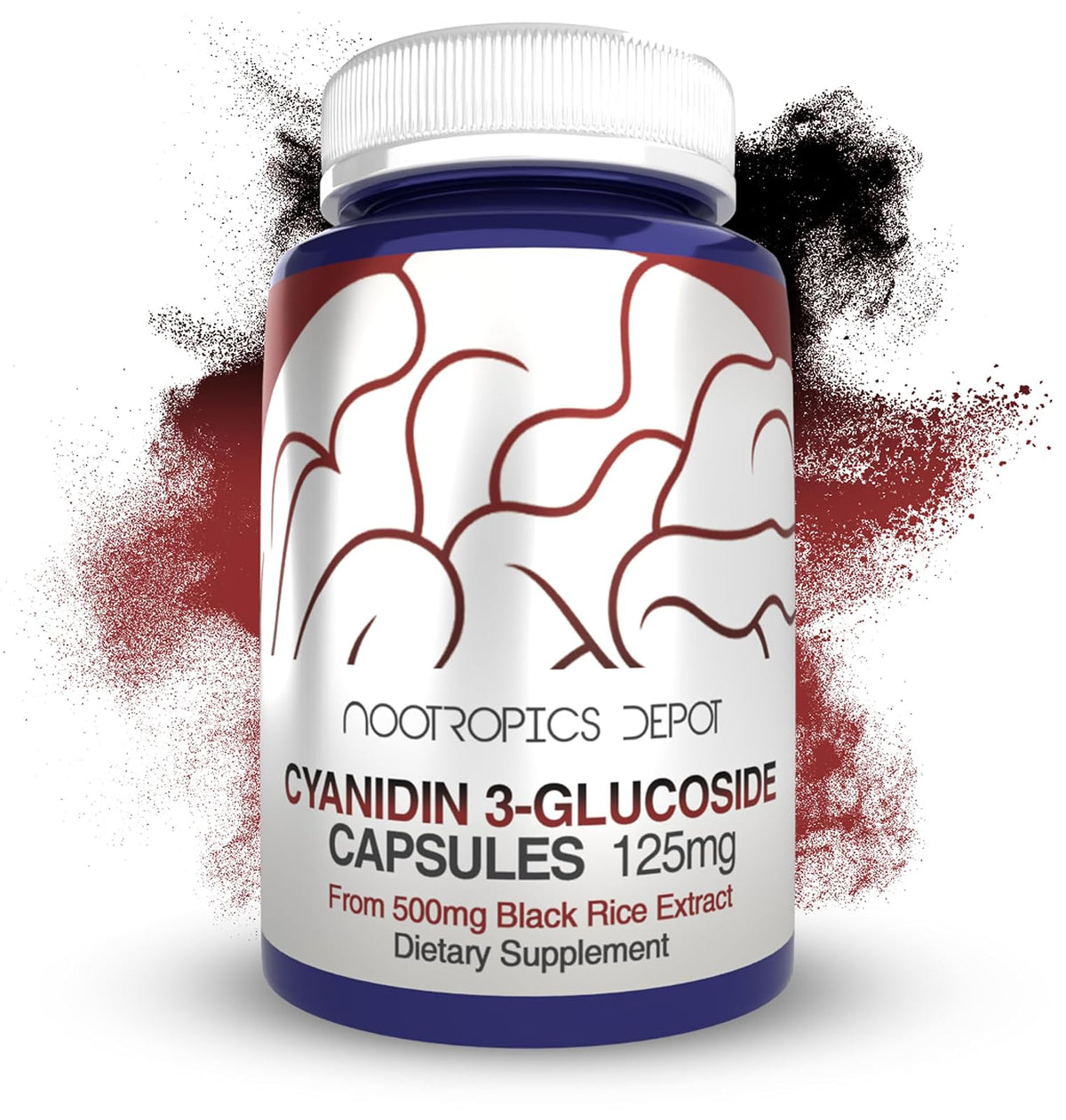Cyanidin 3-Glucoside multivitamin capsules