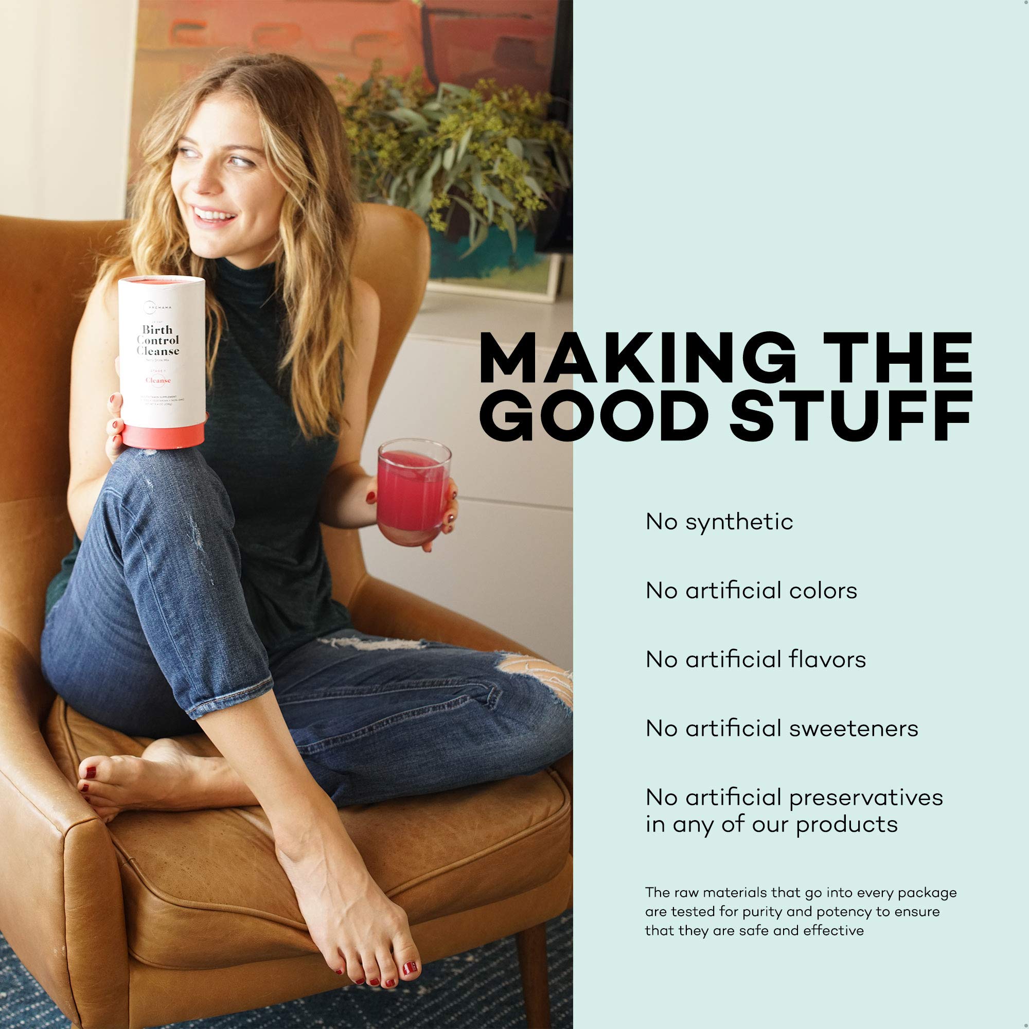 cycle support with Premama fertility blend