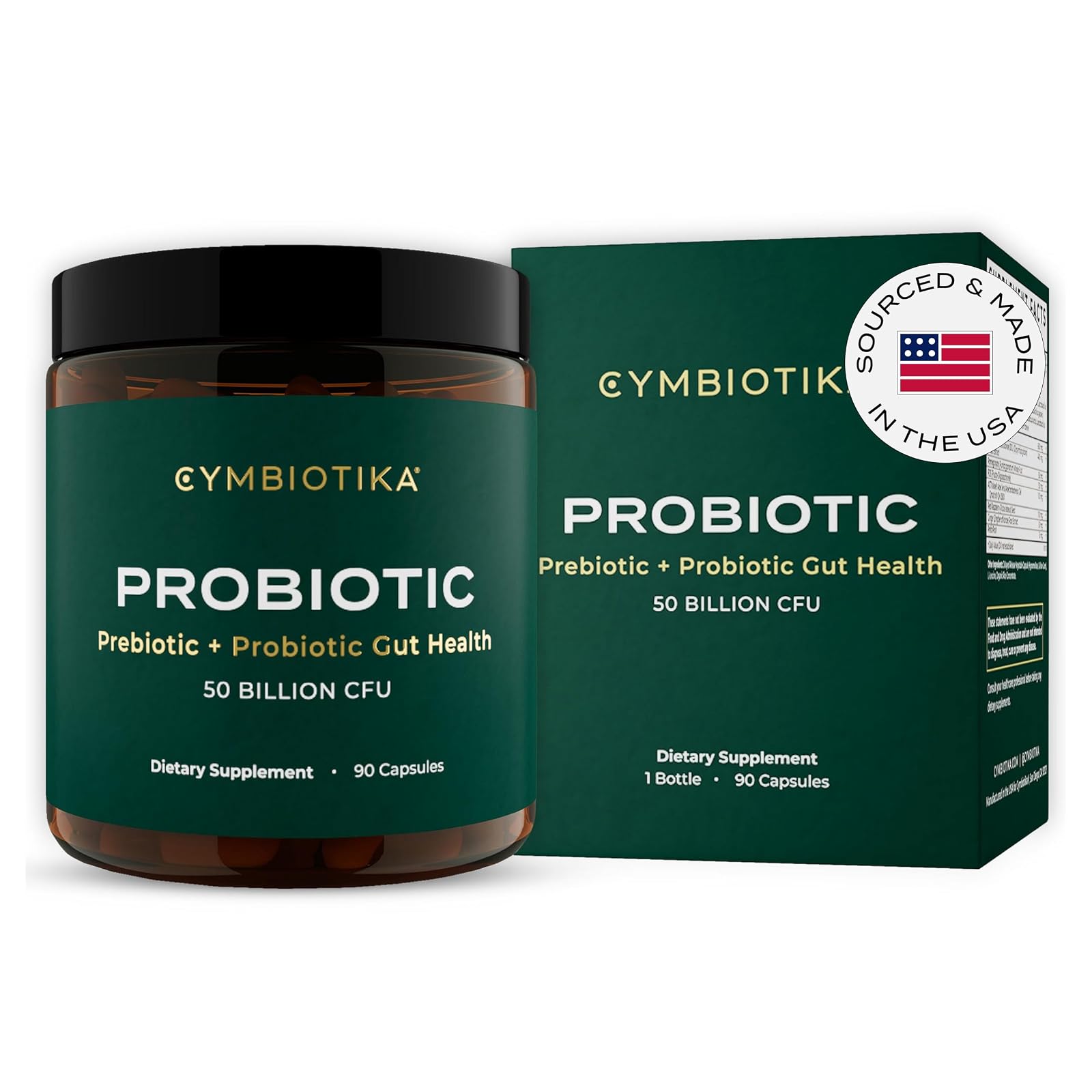 CYMBIOTIKA probiotic capsules for gut health
