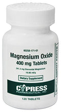 Cypress Magnesium Oxide 400 mg tablets