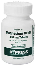 Cypress Magnesium Oxide 400 mg tablets