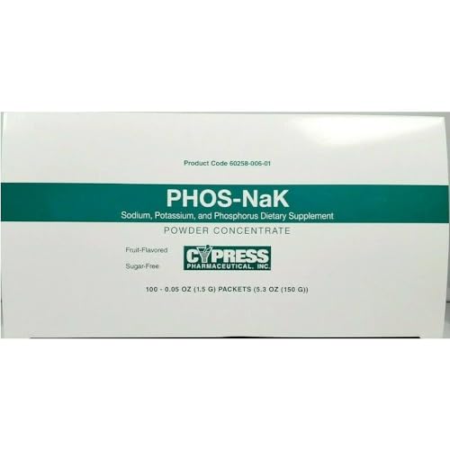 Cypress Pharmaceutical potassium supplement packets