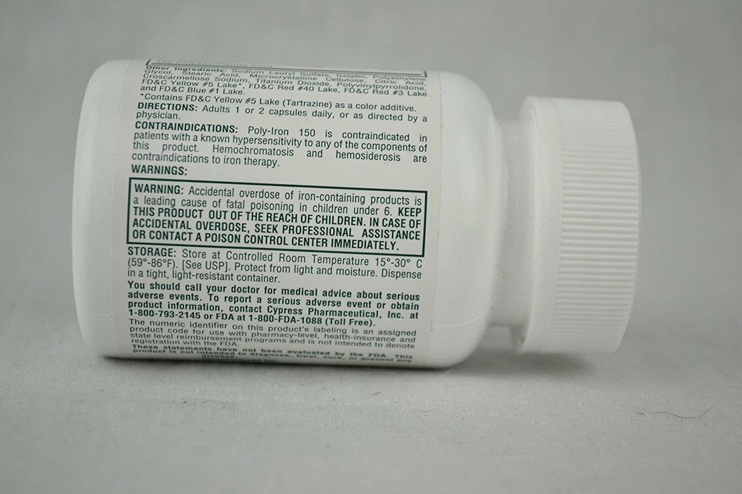 Cypress Poly-Iron for healthy blood