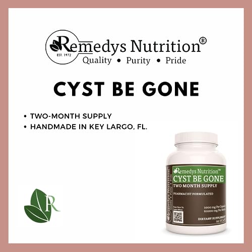Cyst Be Gone dietary capsules