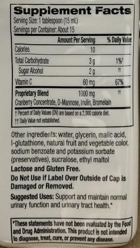Cystex cranberry for overall vitality