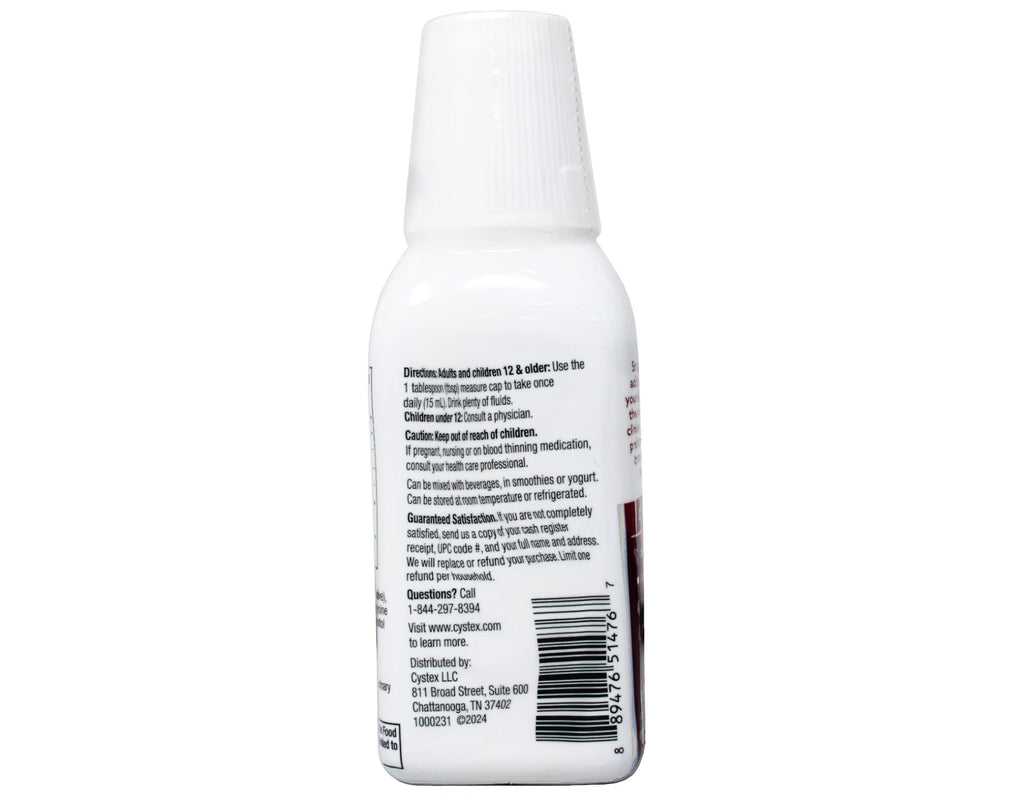 Cystex liquid cranberry for energy