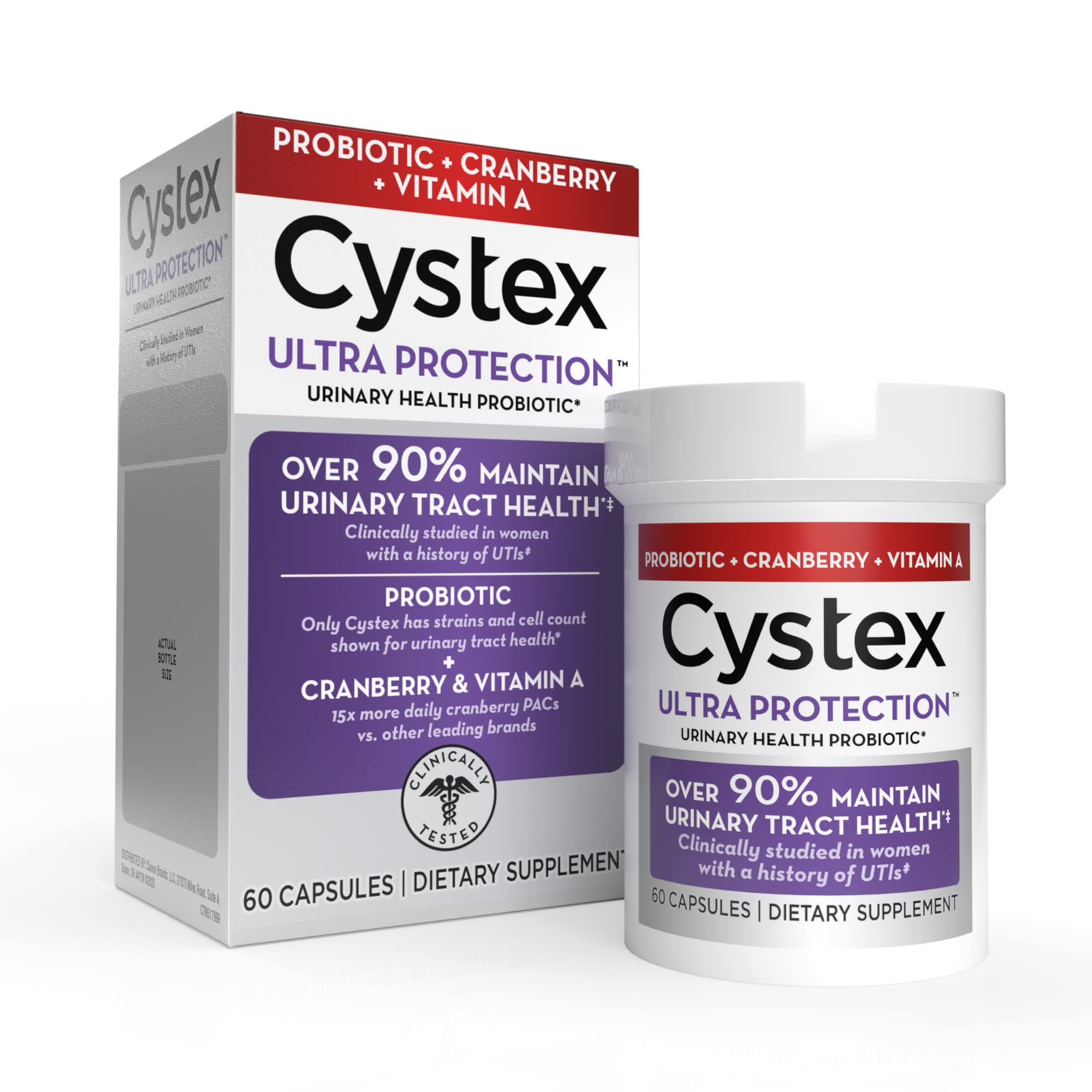 Cystex probiotics for urinary health