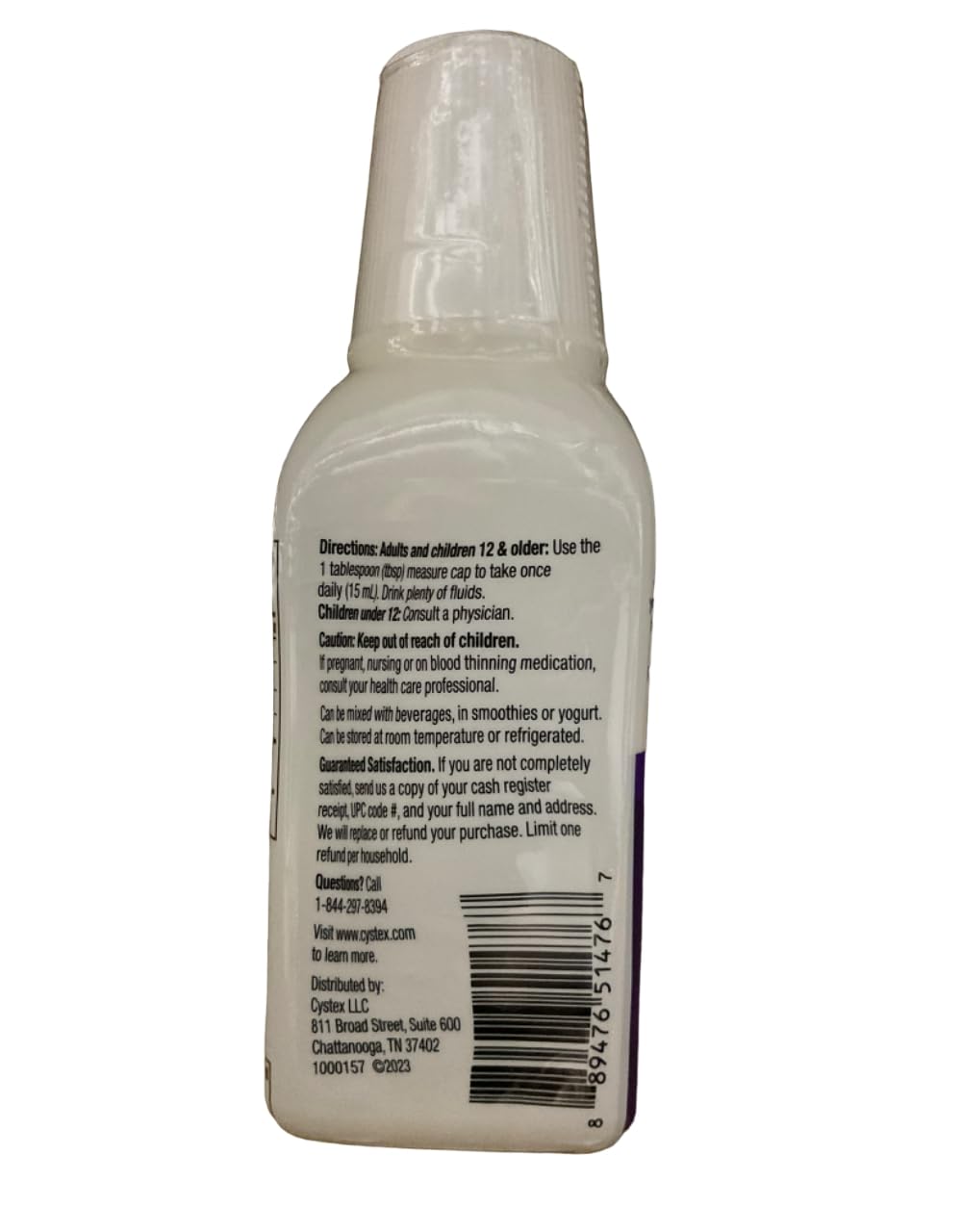 Cystex urinary health maintenance formula