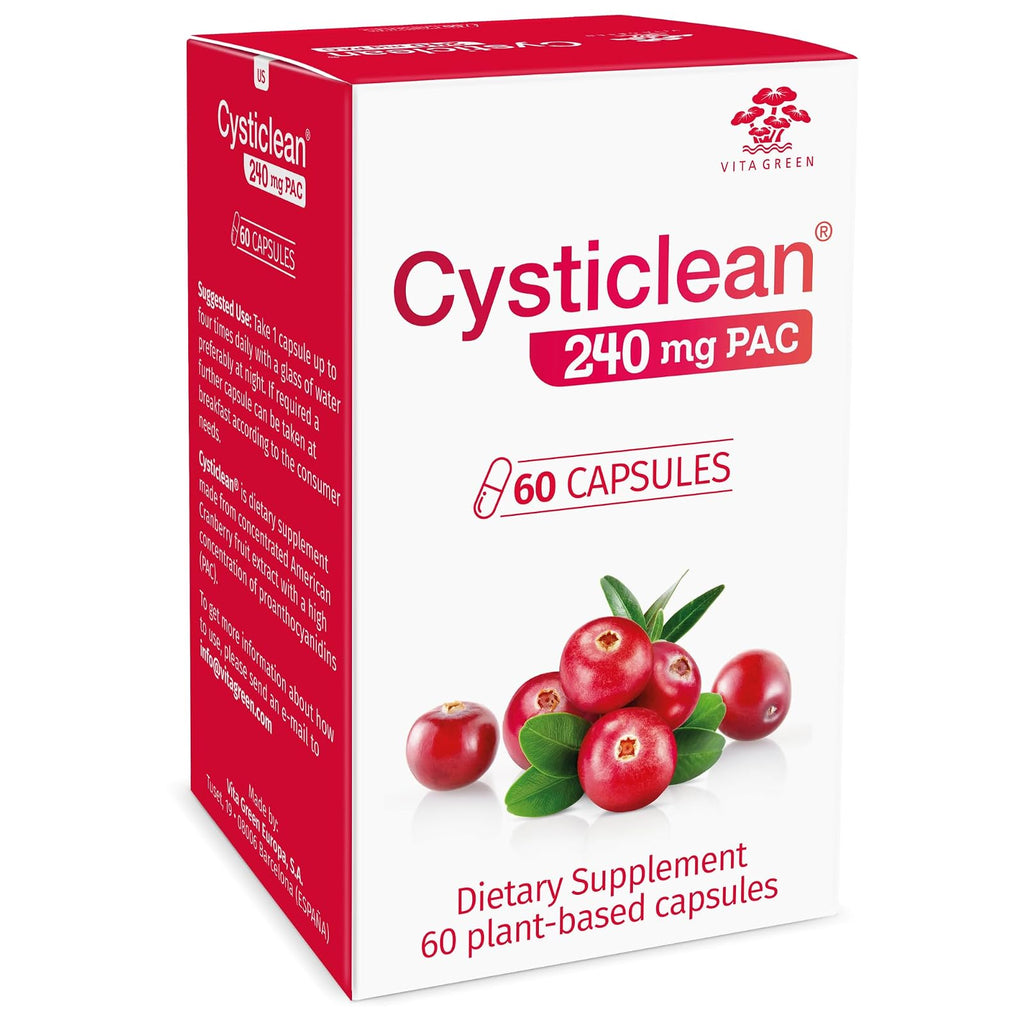 Cysticlean cranberry PAC capsules