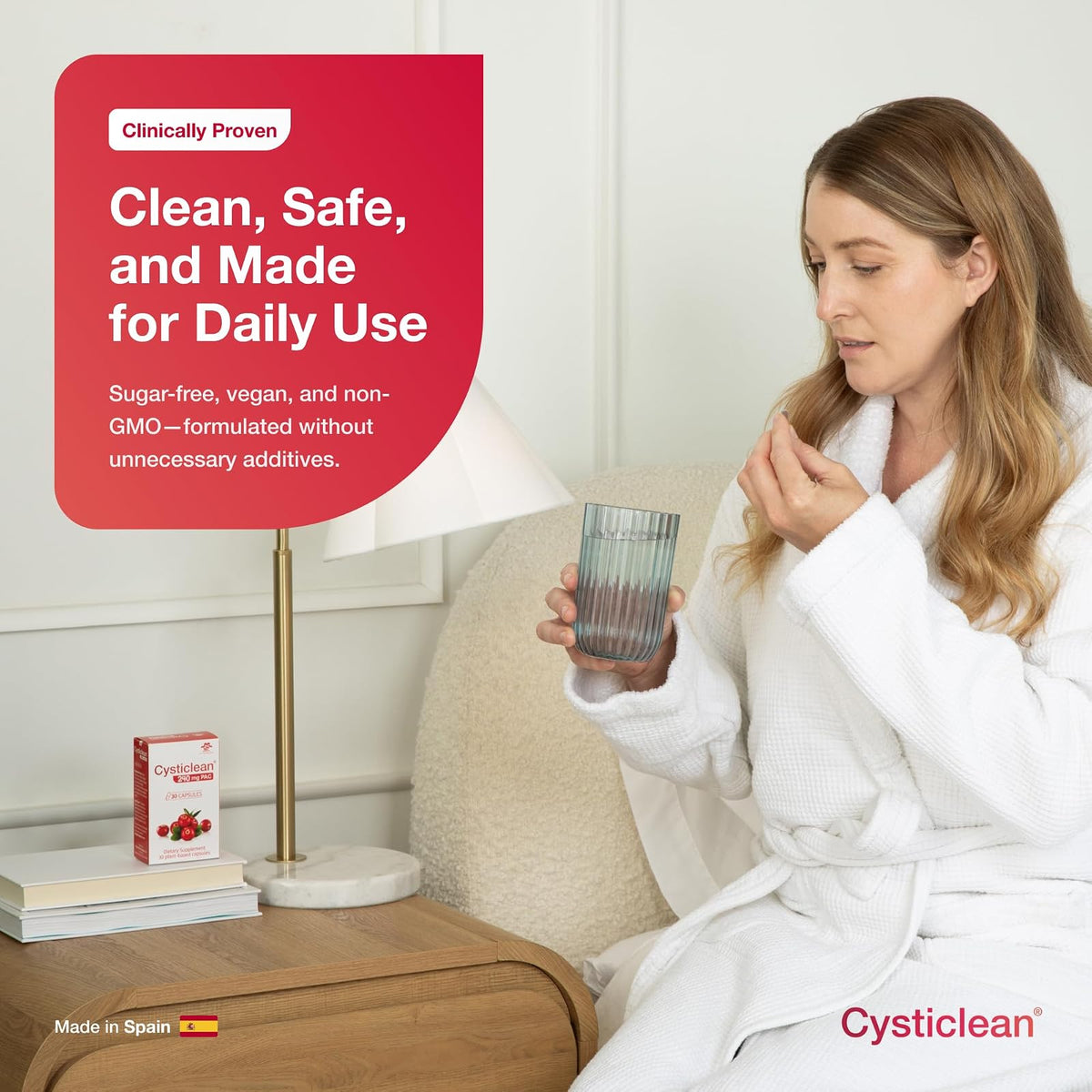 Cysticlean herbal cranberry formula