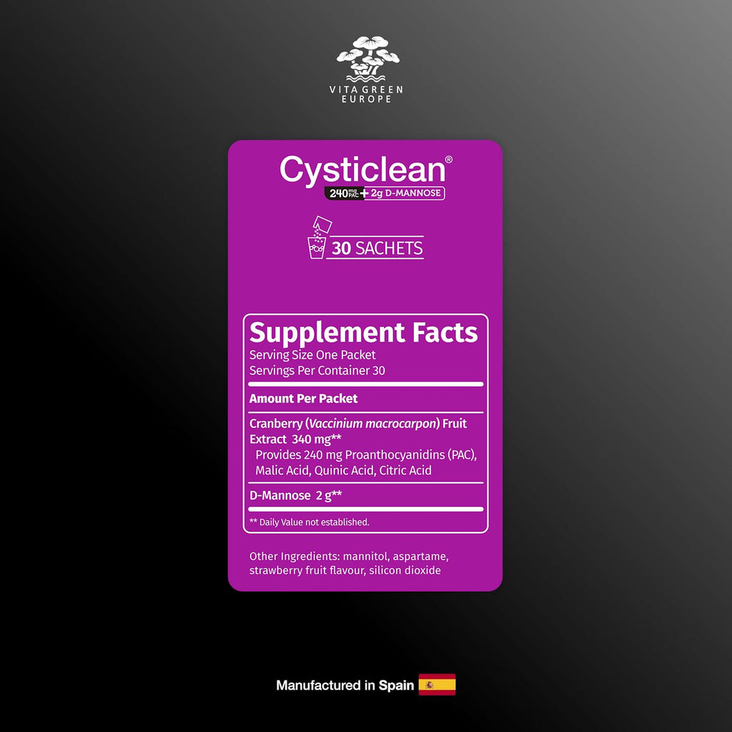 Cysticlean PAC for urinary tract balance