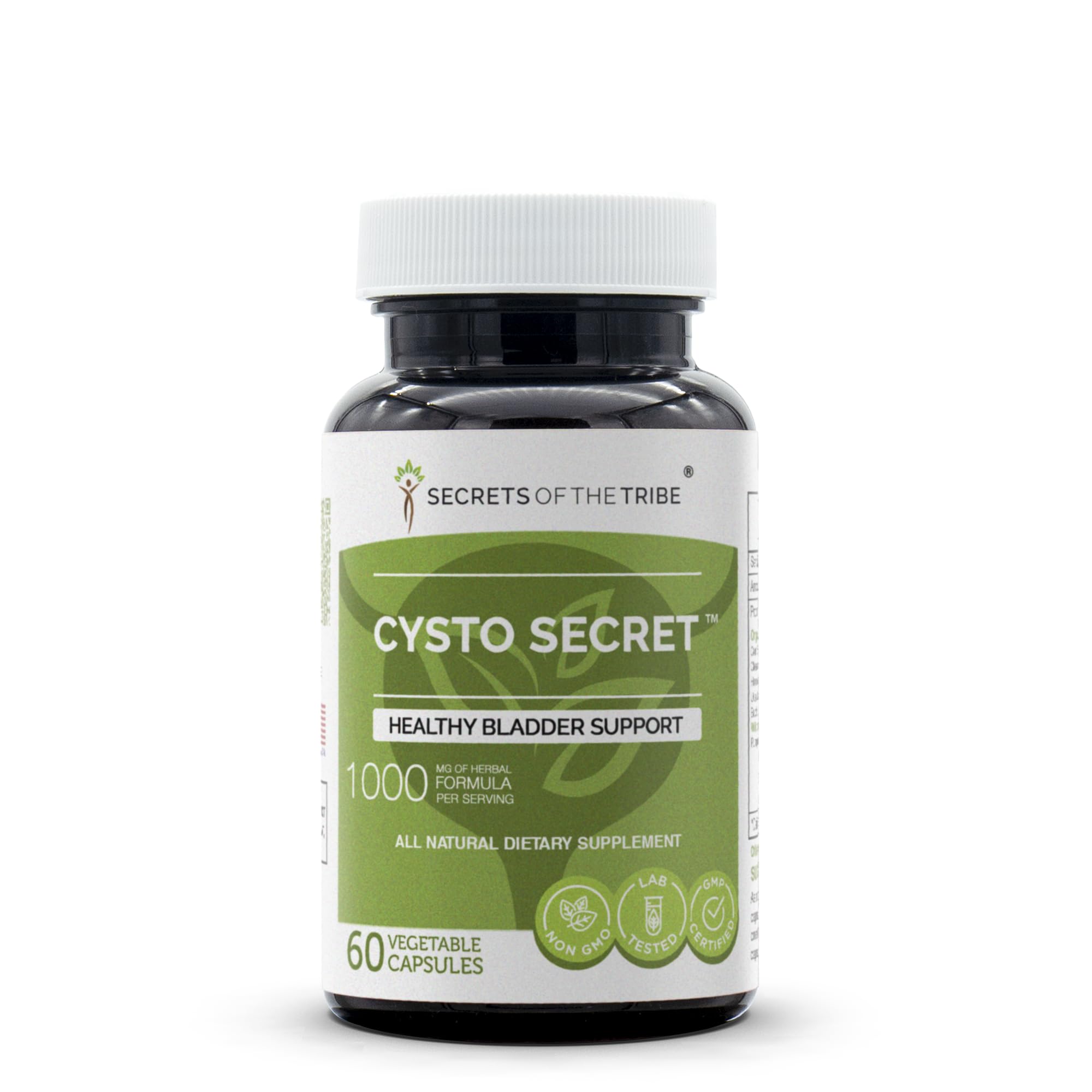 Cysto Secret herbal supplement capsules
