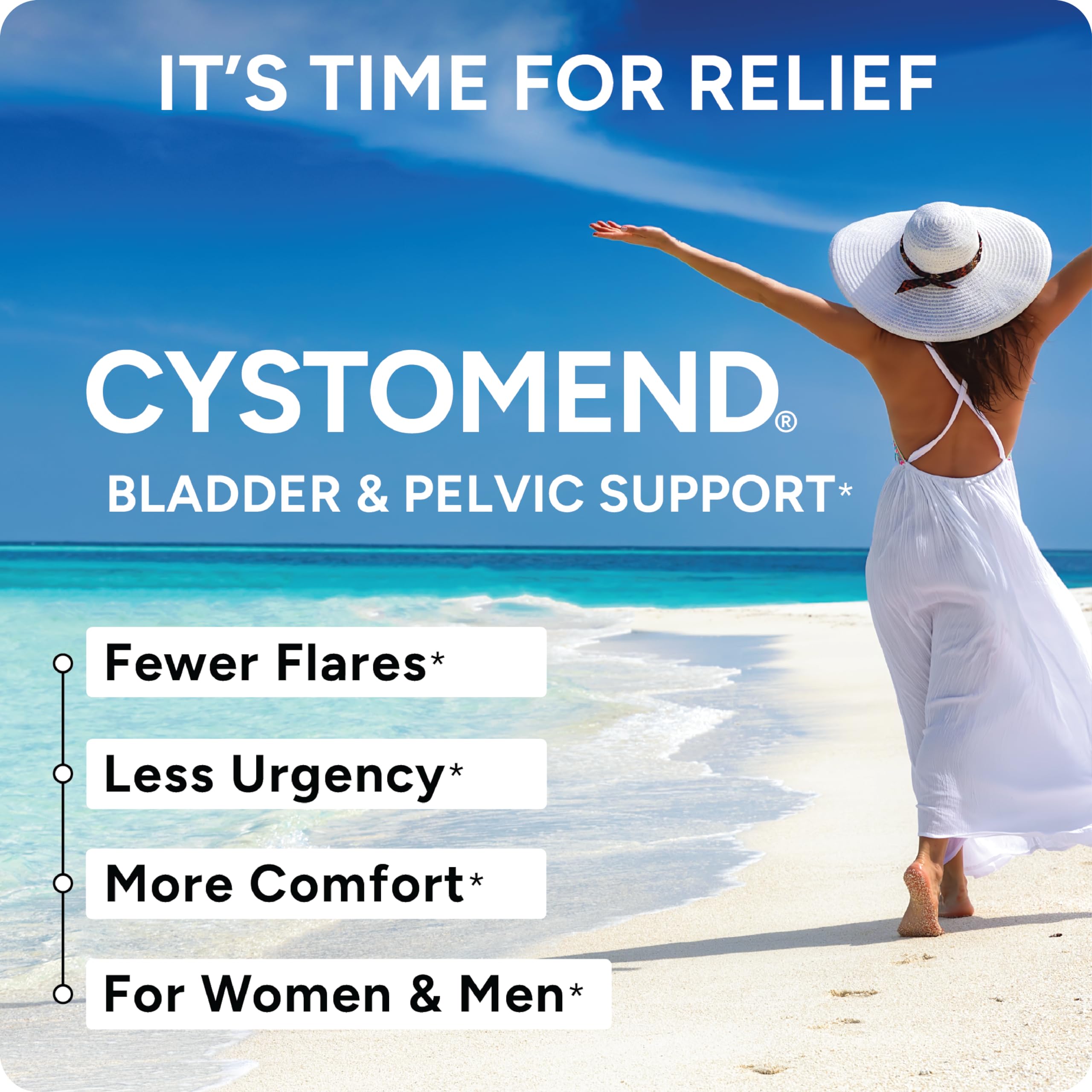 CYSTOMEND natural relief for bladder and pelvic issues