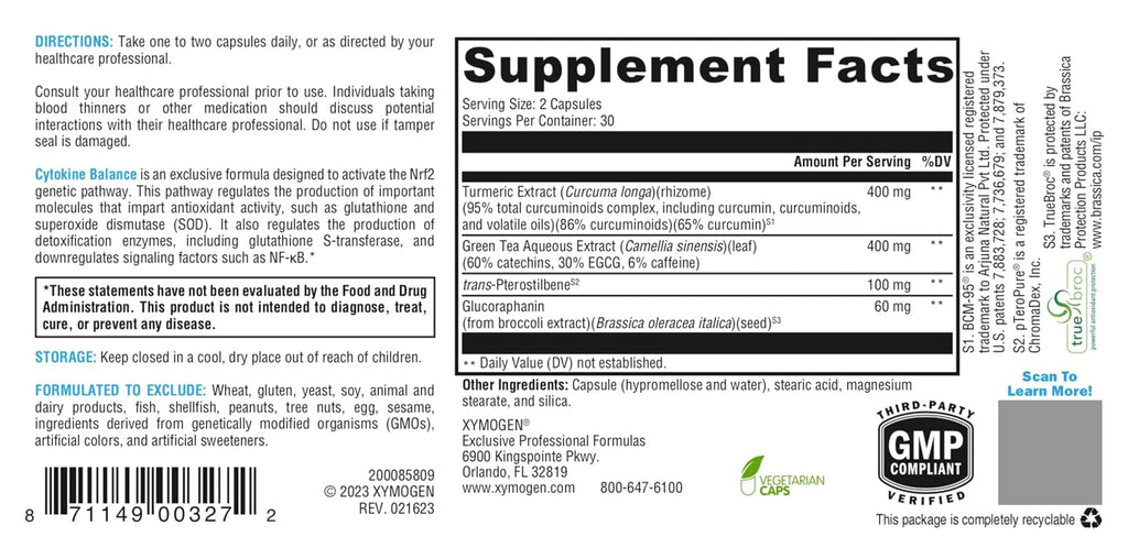 Cytokine Balance multivitamin for men