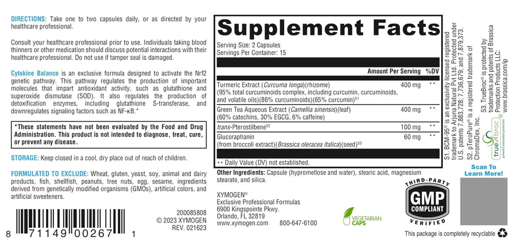 Cytokine Balance multivitamin for men