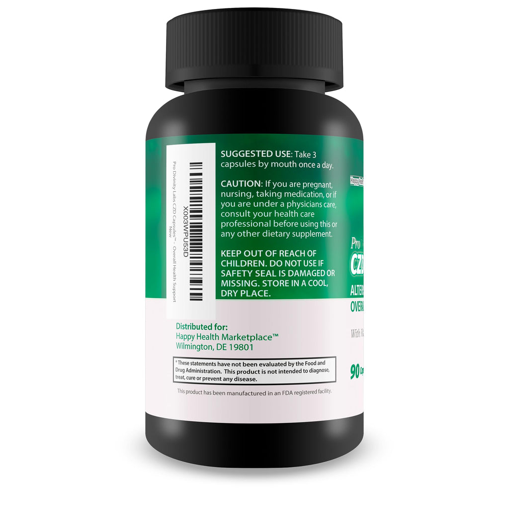 CZD capsules for overall wellness