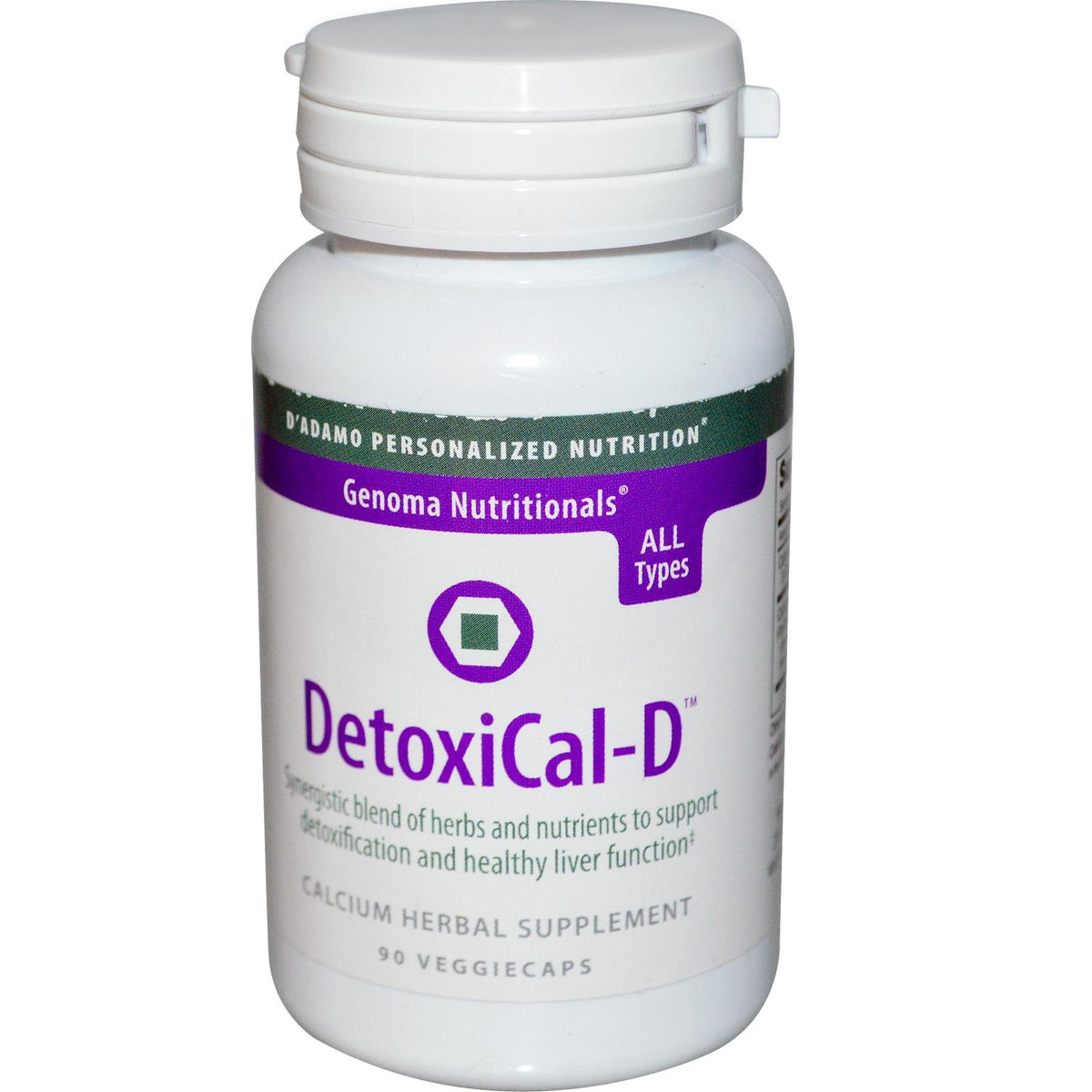 D'Adamo Detoxical-D multivitamins for detoxification