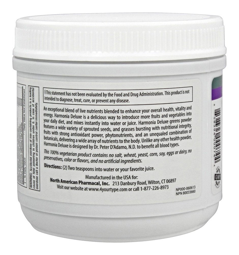 D'Adamo multivitamins with essential minerals