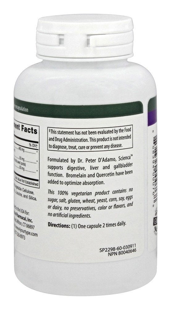 D'Adamo personalized nutrition veggie supplements