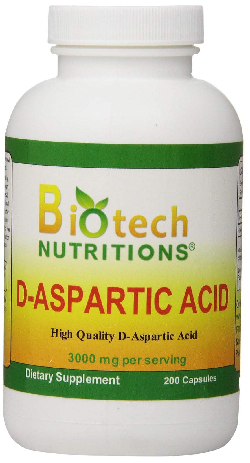 D-Aspartic Acid testosterone support capsules