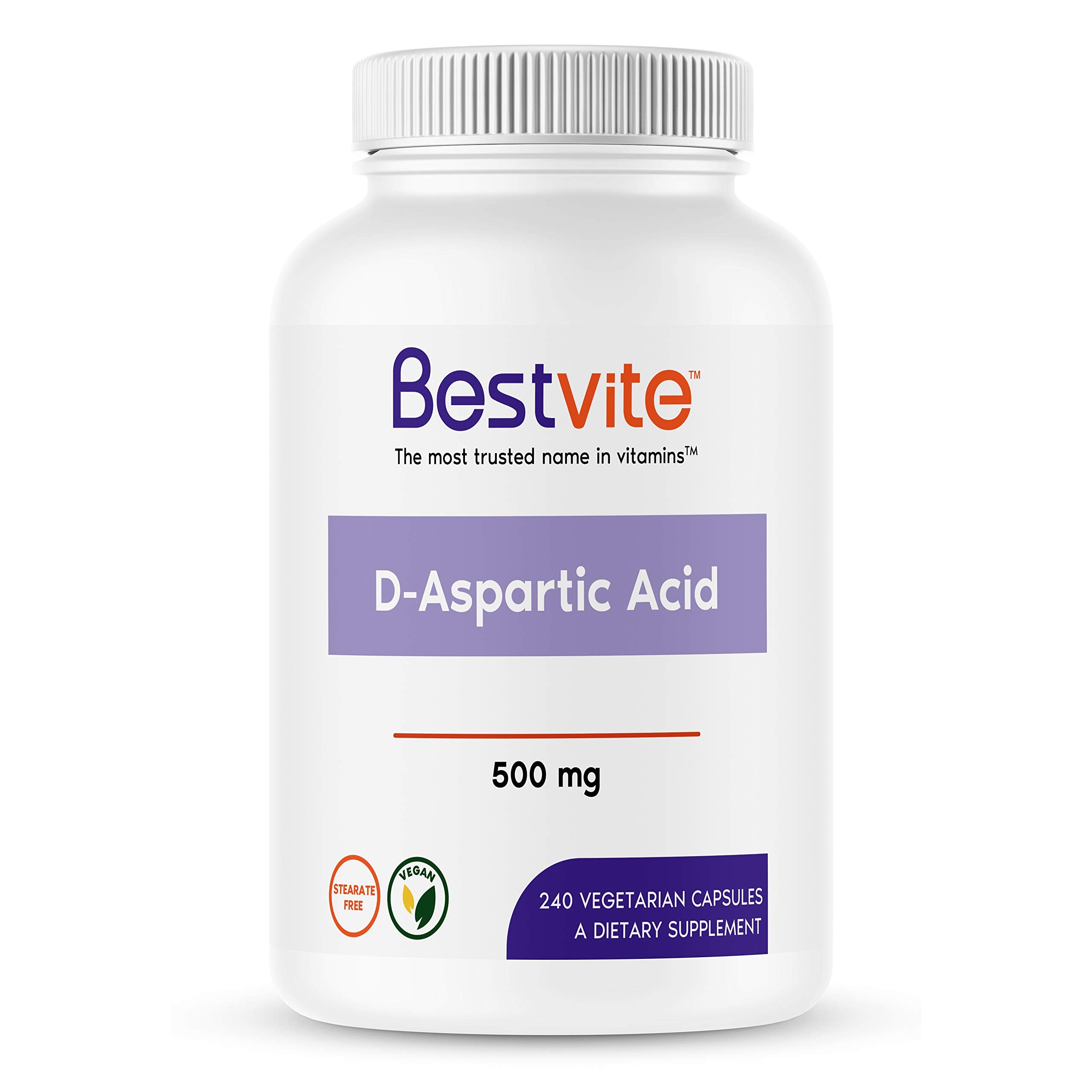 D-Aspartic Acid vegetarian capsules