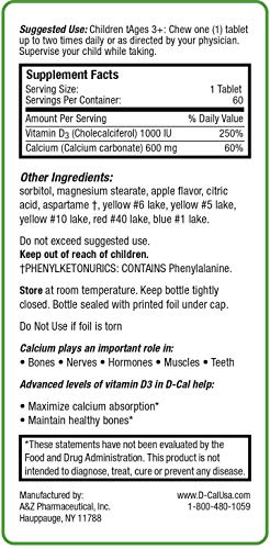 D-Cal Kids for immune support