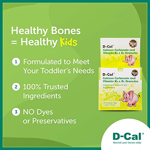 D-Cal Kids granules for better absorption