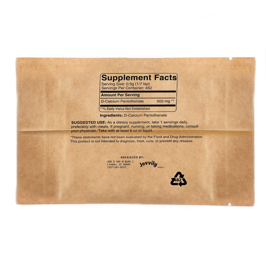 D-Calcium Pantothenate for healthy skin
